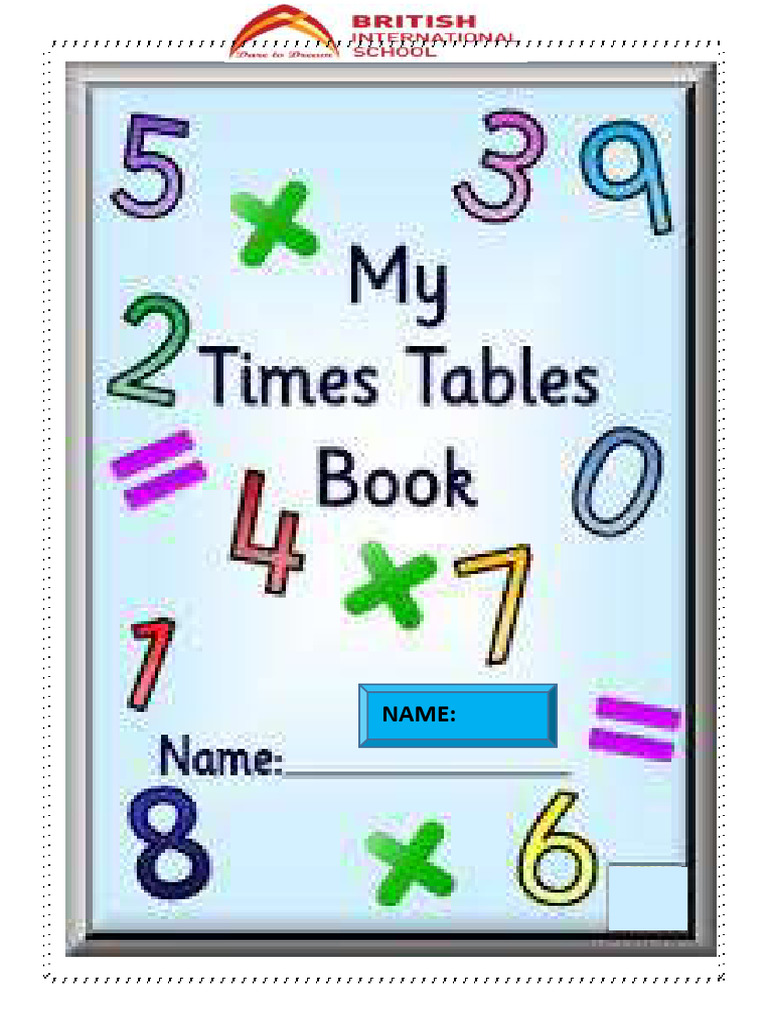 Multiplication Booklet - Grade 2 | PDF