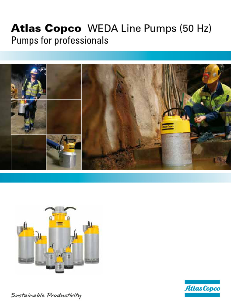 2935 8960 01 - WEDA Line Pumps 50Hz | PDF | Pump | Manufactured Goods