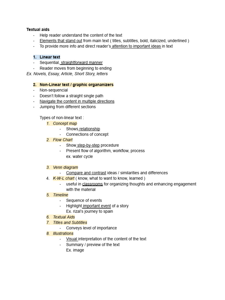 Textual aids | PDF | Pie Chart