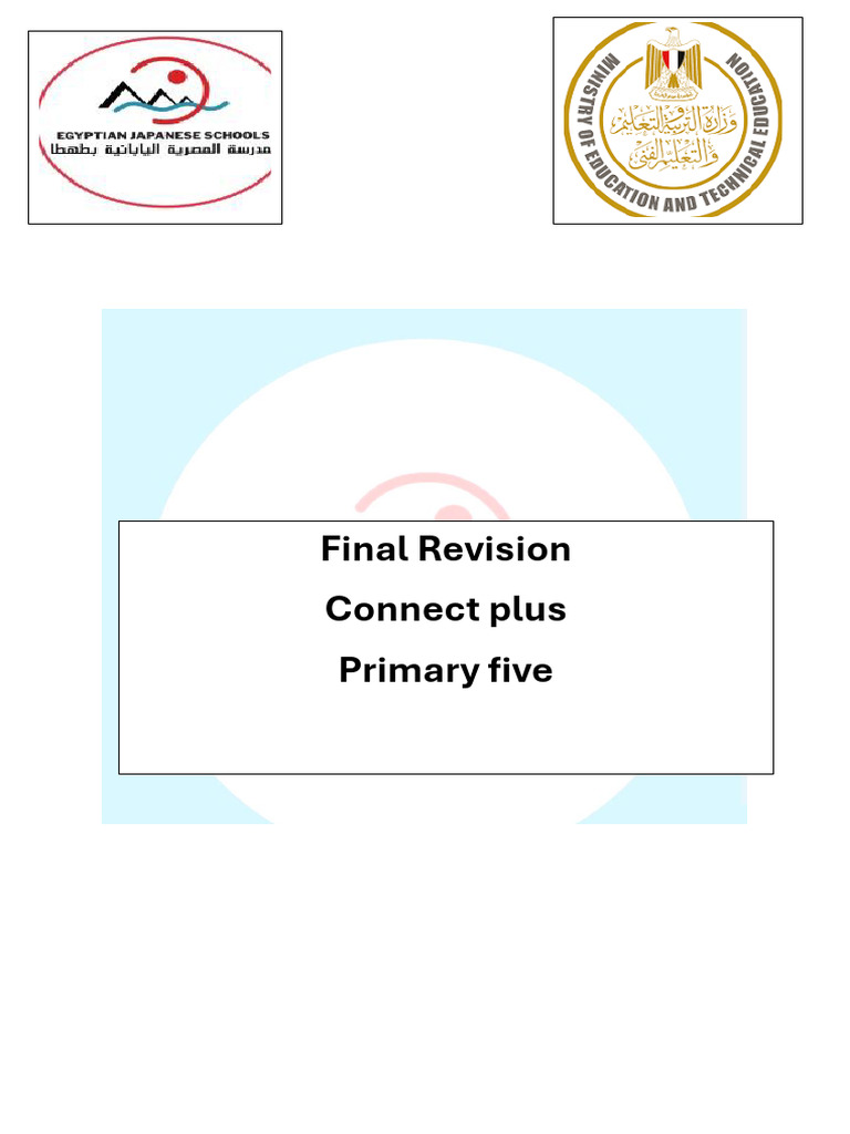 Connect Plus 5 Final Revision | PDF | Trees | Honey