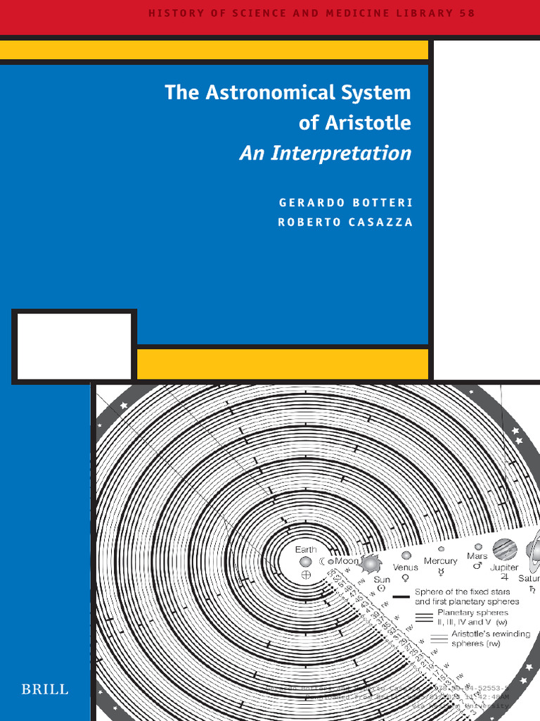 Botteri G. The Astronomical System of Aristotle. An Interpretation 2023 ...