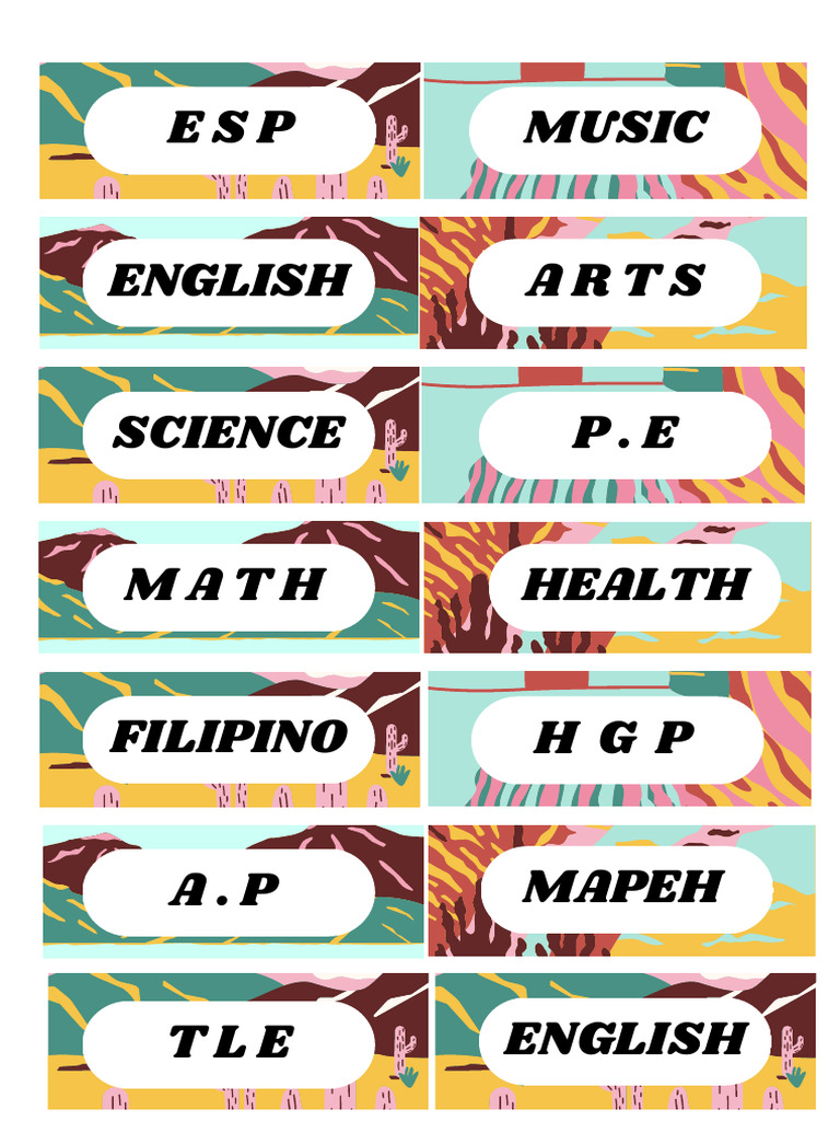 Grade 7 Subjects Overview | PDF