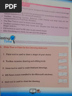 c1 MS PAINT Assignment | PDF | Drawing | Computing