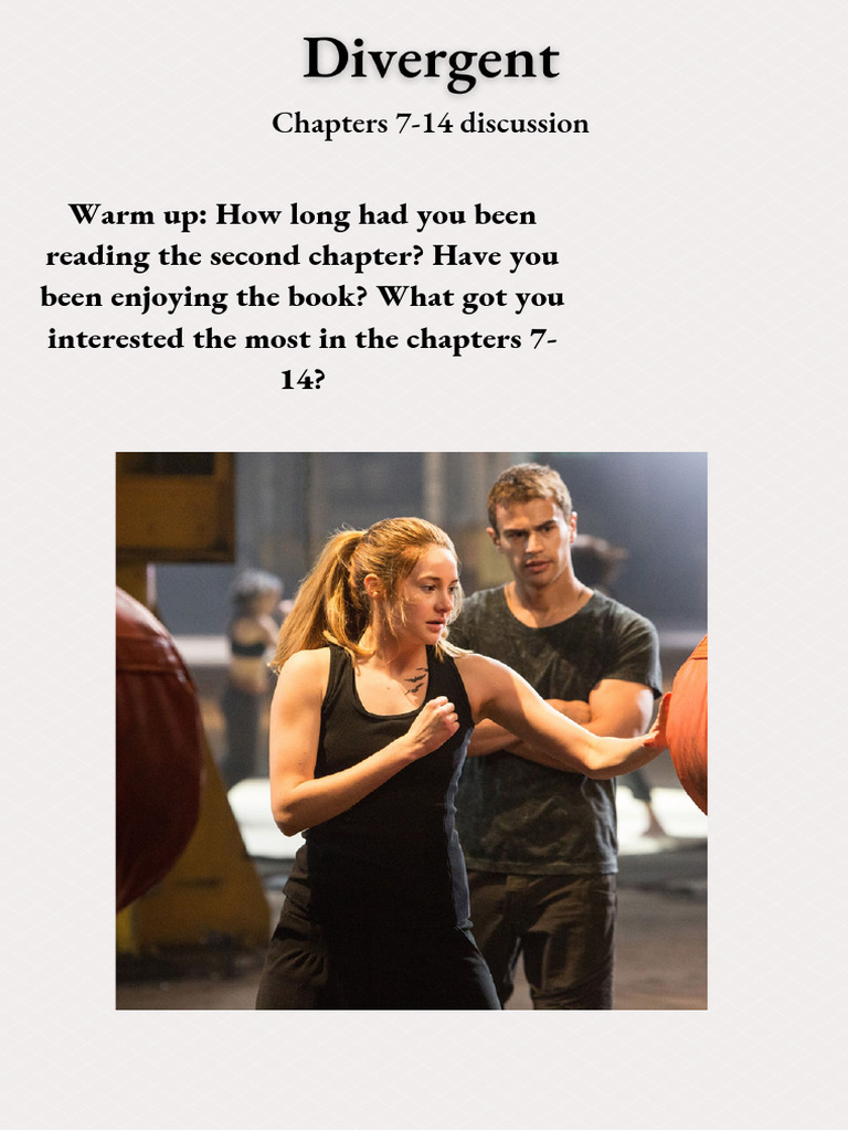 divergent lesson plan - ch 7-14 | PDF