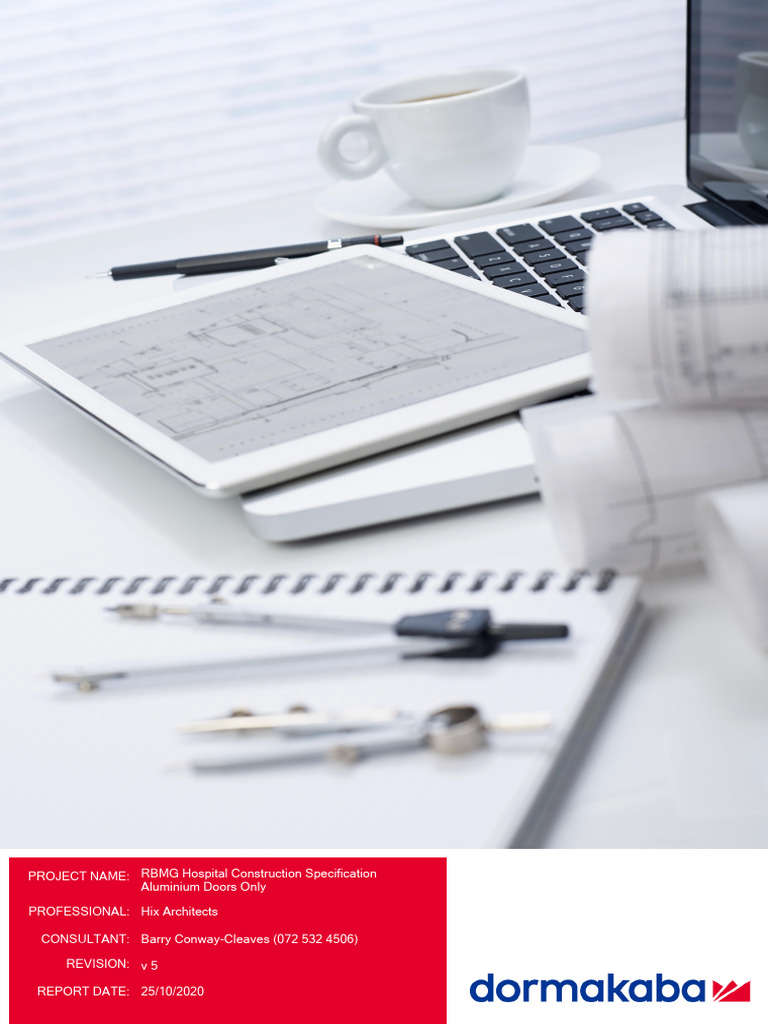 RBMG Hospital Construction Specification Aluminium Doors Only V 5 ...