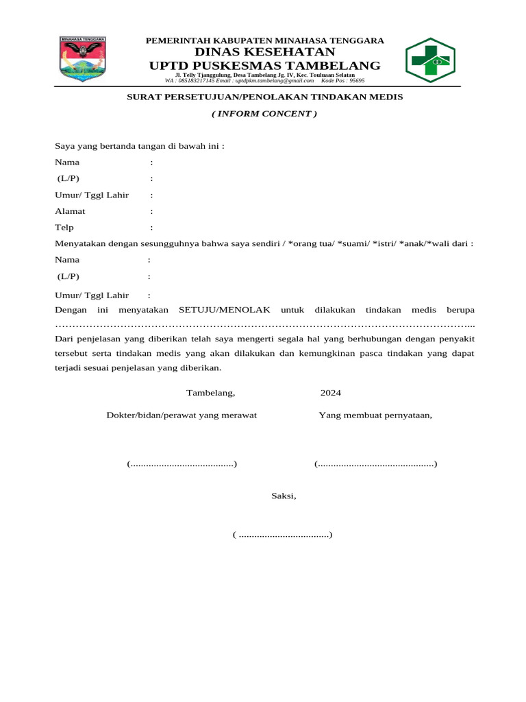 FORM INFORMED CONCENT | PDF