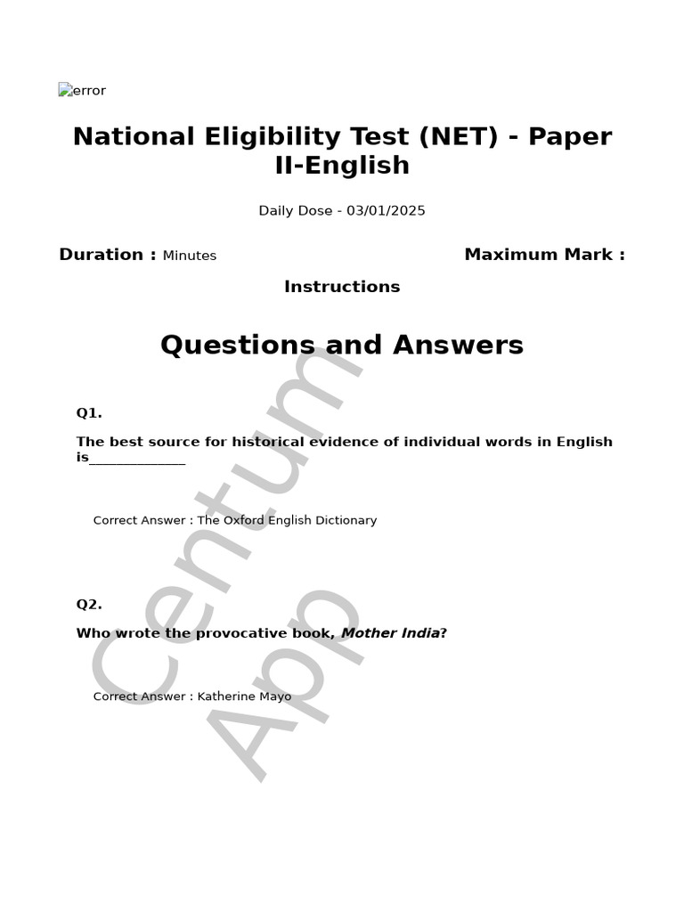 Net QP Questions-Answers | PDF