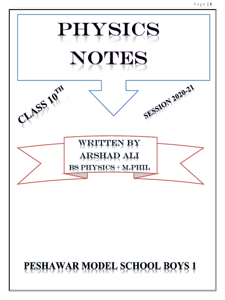 Class 10 Physics: Electromagnetism | PDF | Electromagnetic Induction ...