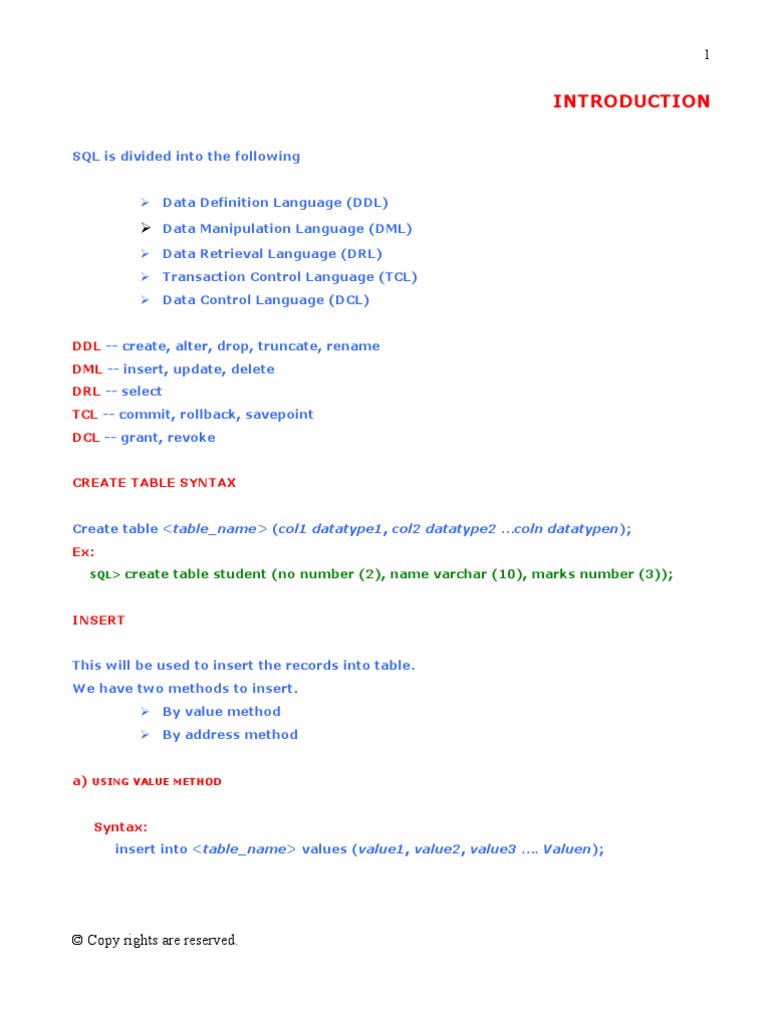 Sql Plsql Pdf Logarithm Databases