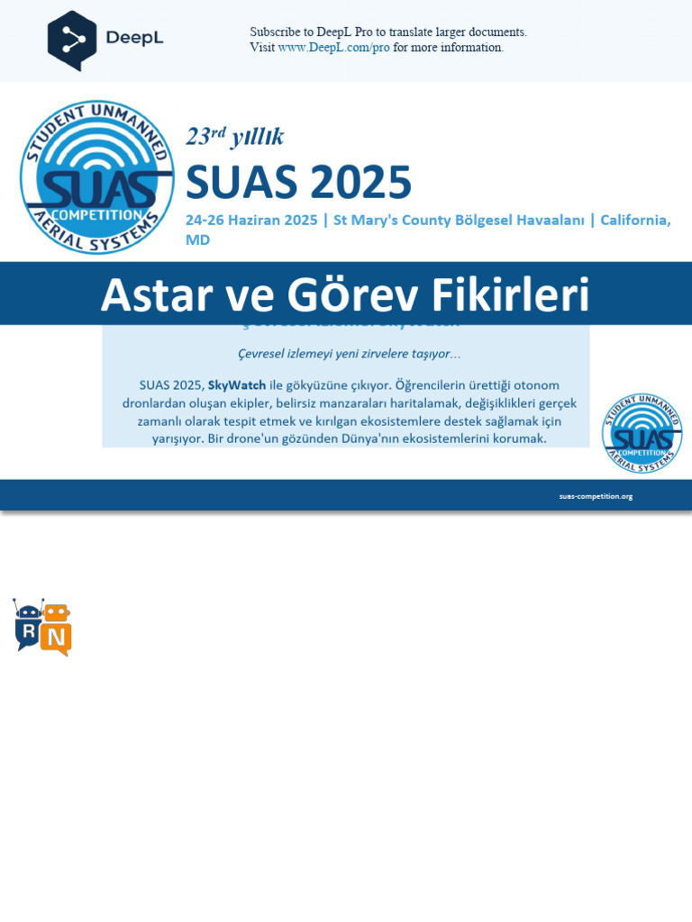 Task+Ideas SUAS+2025 TR | PDF