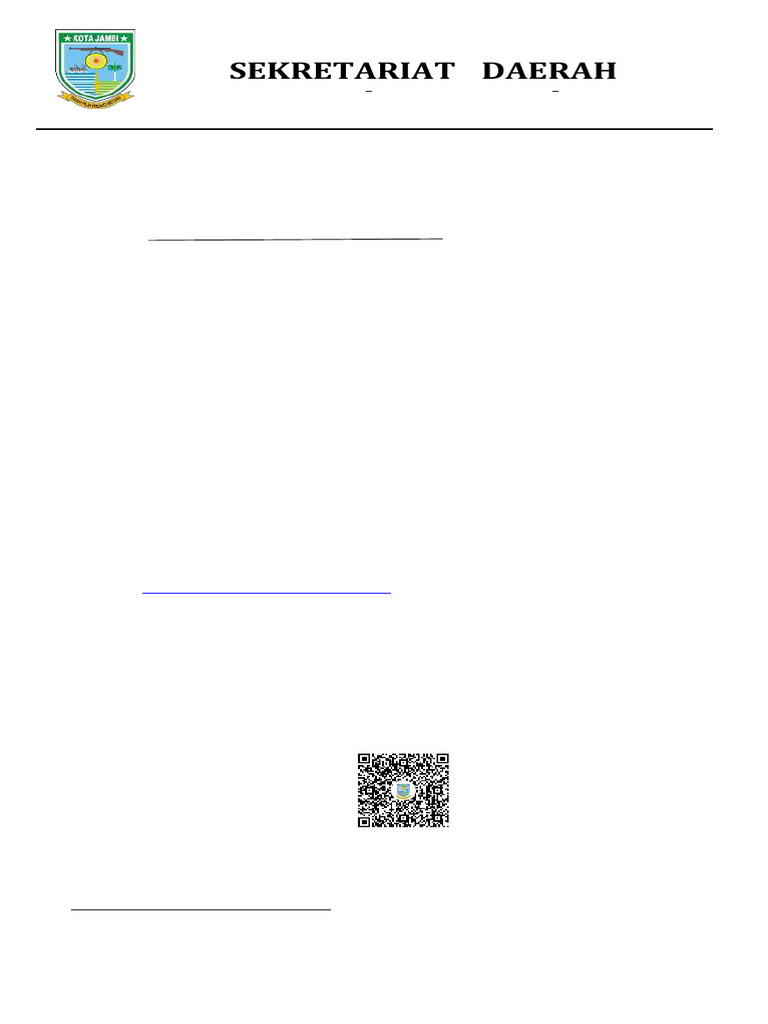 Surat Penginputan Data Ikk LPPD Kota Jambi 2024 | PDF