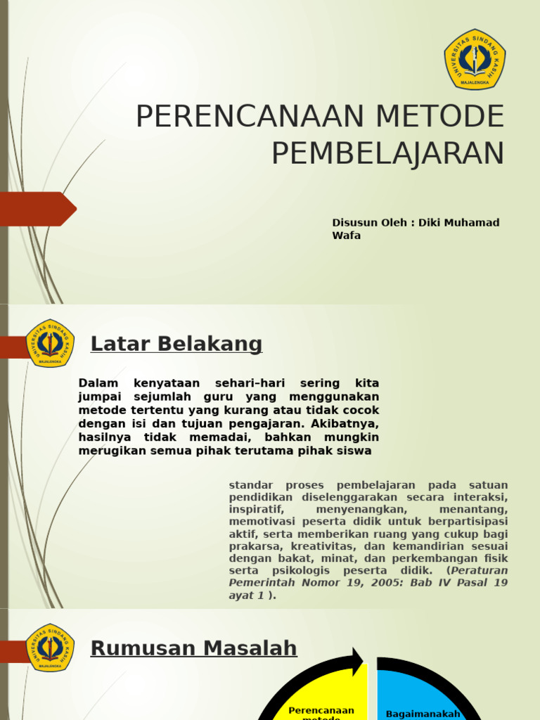 Metode Pembelajaran Efektif | PDF