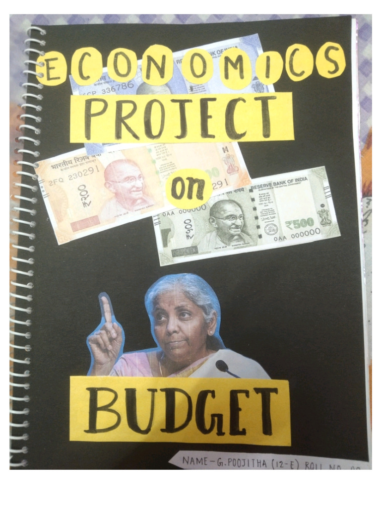 Govt Budget Economics Project Class 12 | PDF