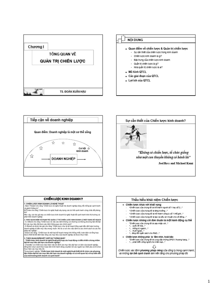 Chuong 1. Tong Quan Ve QTCL Đã Gộp | PDF