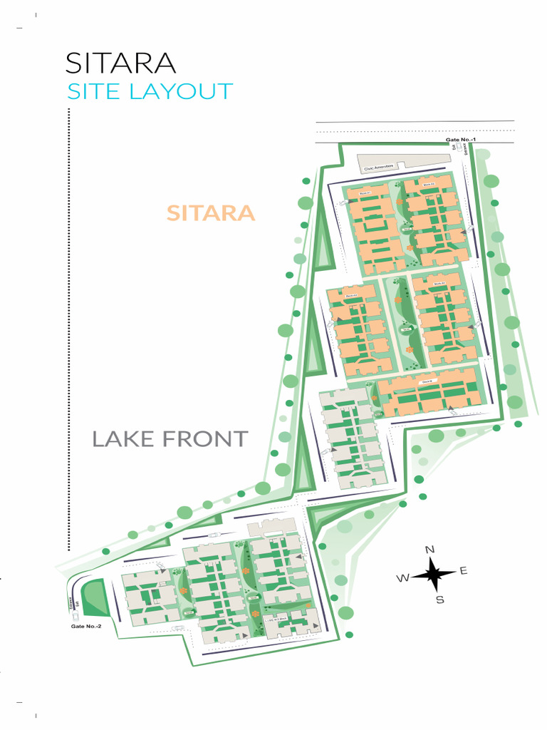 Projects Sainikpuri Sitara Site Plan | PDF