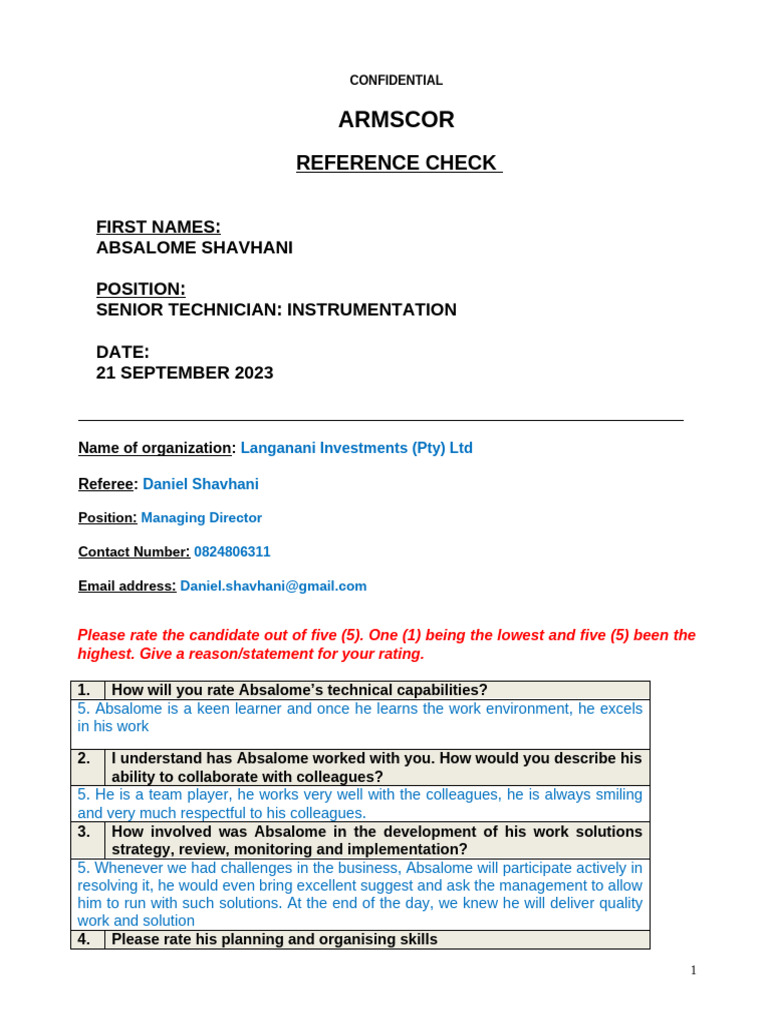 Reference Check MR Shavhani | PDF | Psychology | Cognition