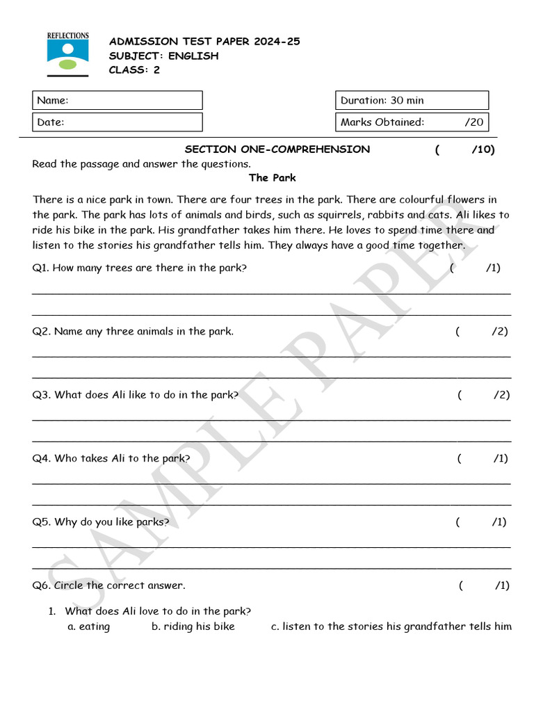 English 2 SATP | PDF | Grammar | Linguistics