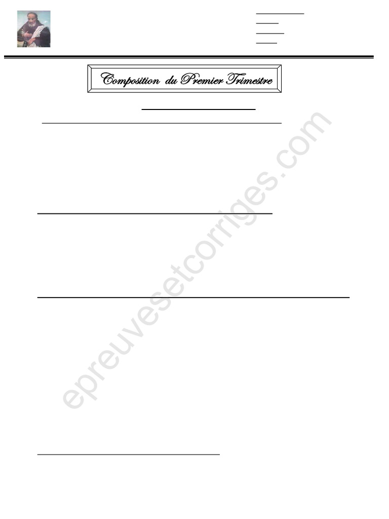 COMPOSITION DU 1ER TRIMESTRE ANGLAIS 2NDE G2 2019-2020 CS SAINT FELIX | PDF | Coins | Money