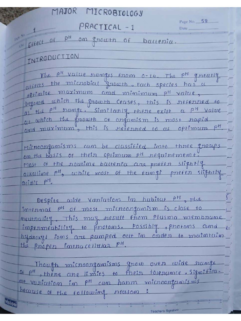 major microbiology practical pdf | PDF