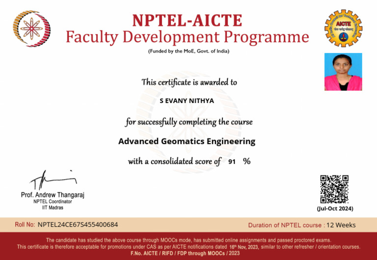 Advanced Geomatics Engineering | PDF