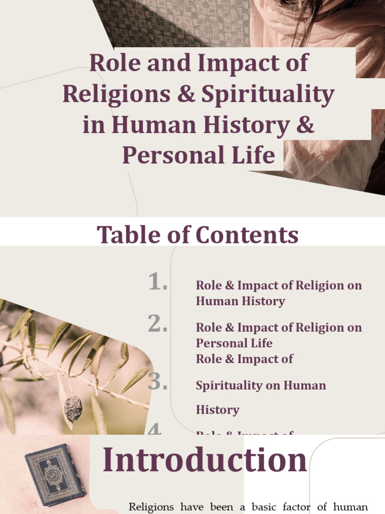 Impact of Religion and Spirituality | PDF | Spirituality | Monasticism