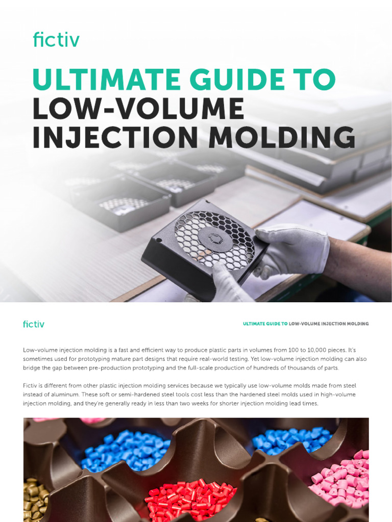 Ebook The Ultimate Guide To Low Volume Injection Molding | PDF ...