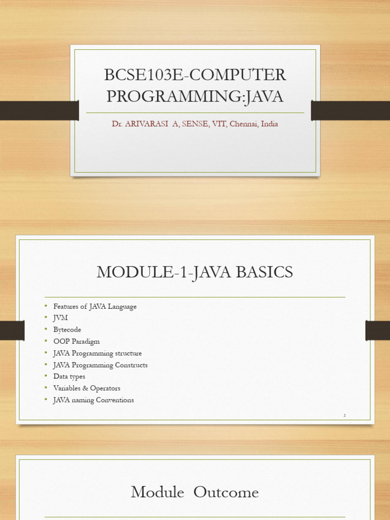 Module_1_1 | PDF | Java Virtual Machine | Java (Programming Language)