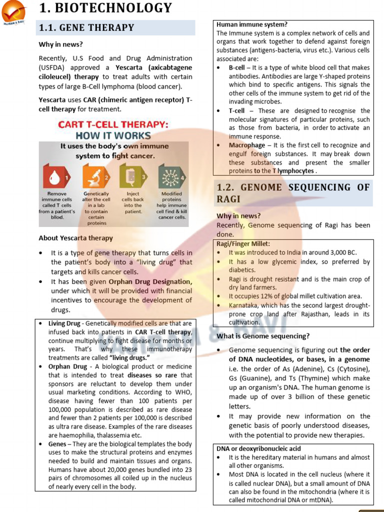 21 Science and Technology Part 1 | PDF | Dna | Immune System