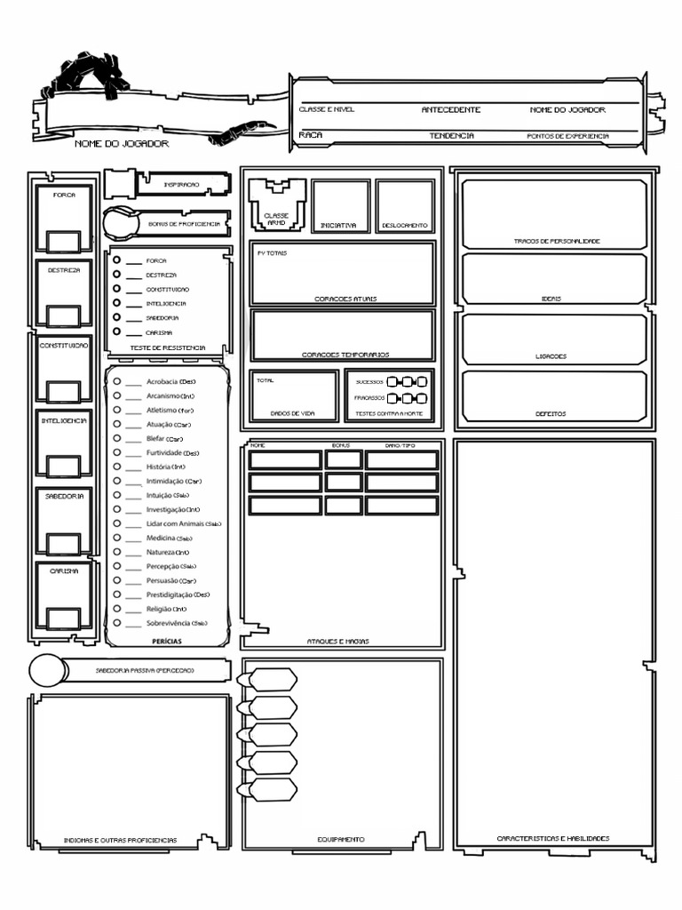 ficha minecraft projeto final | PDF