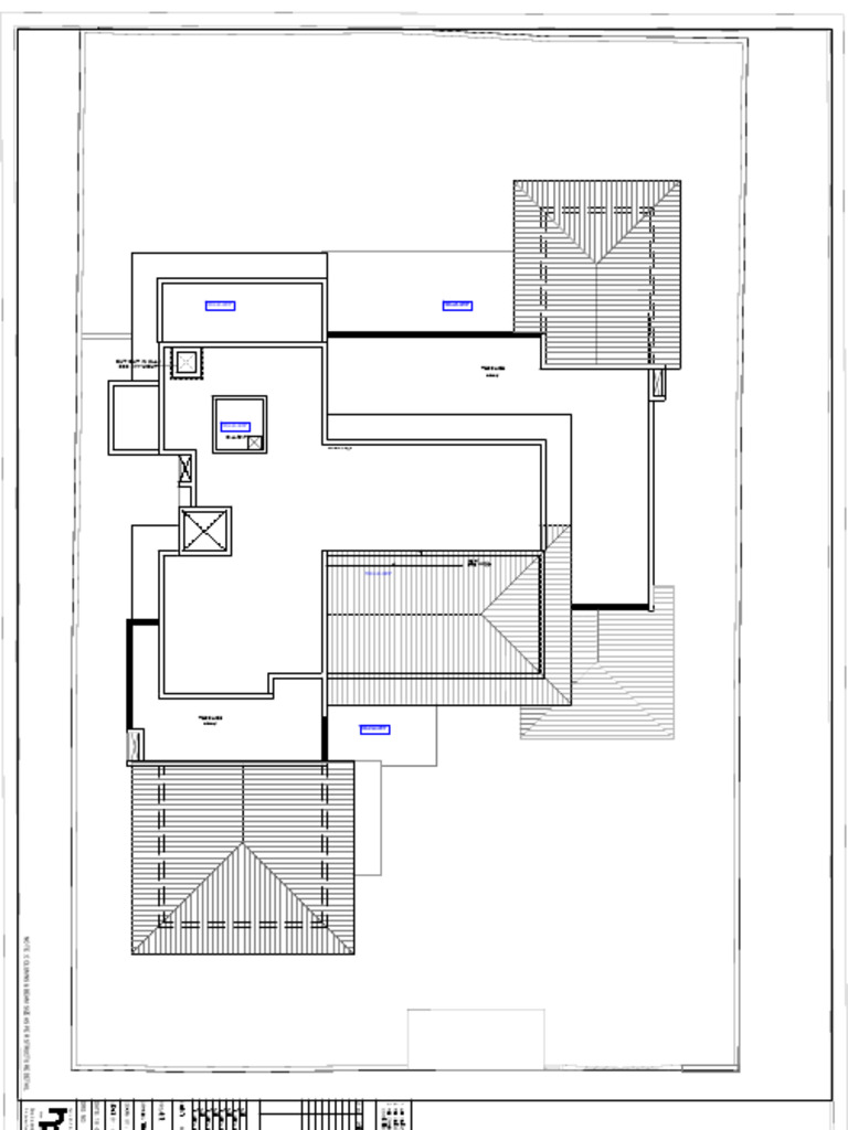 BHUSHAN RASTOGI'S RESIDENCE _ TERRACE PLAN | PDF