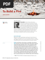 Man vs. Nature in "To Build a Fire" | PDF