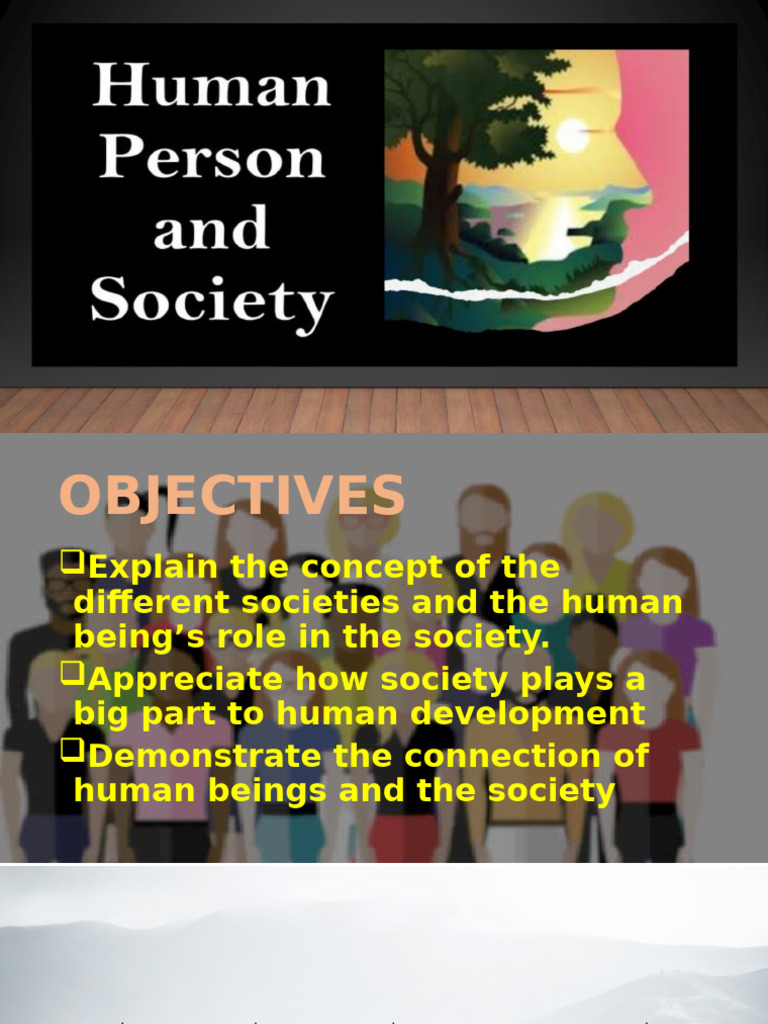 Human Person in Society | PDF | Society | Liberal Arts Education