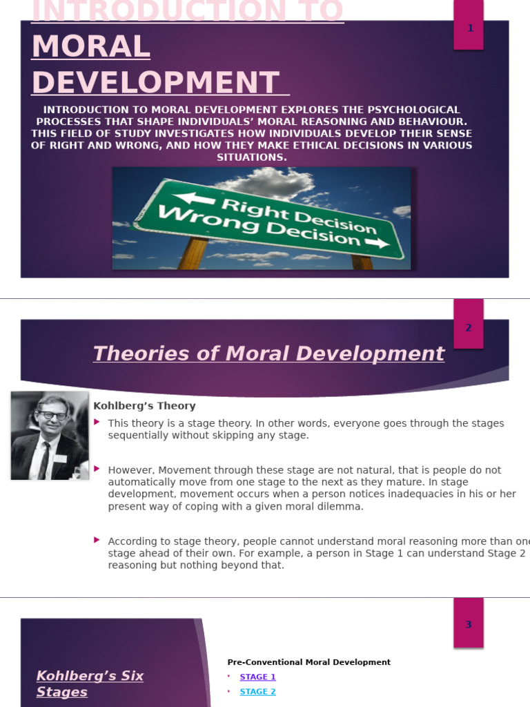 Presentation (Moral Development) | PDF | Morality | Adolescence