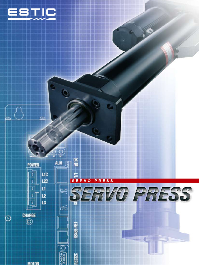 Estic Servopress En | PDF | Manufactured Goods | Electrical Engineering