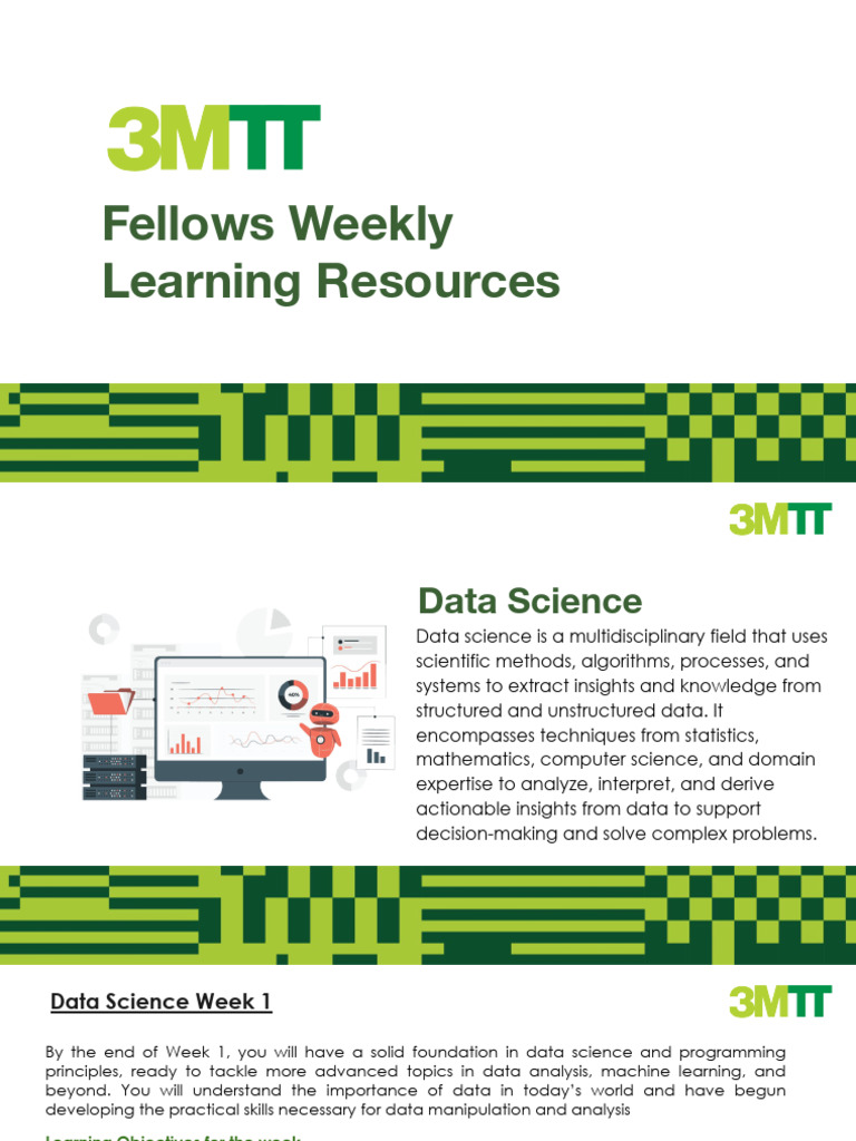 Data Science - Week 1 | PDF