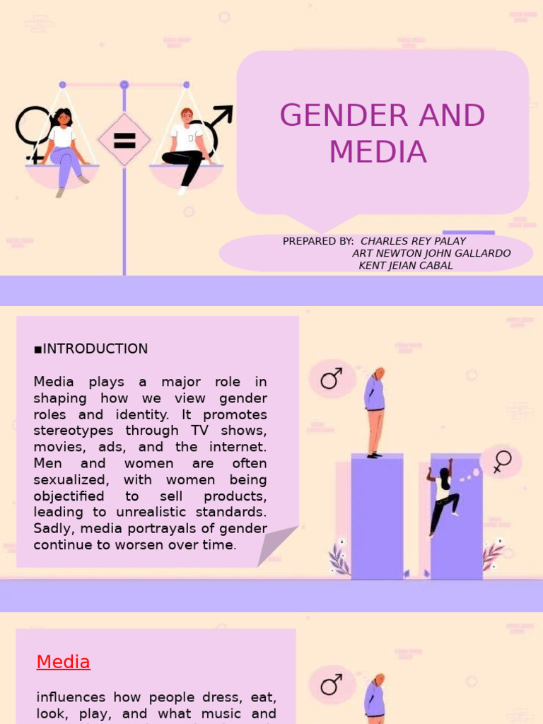 Gender Stereotypes in Media Analysis | PDF | Psychology | Discrimination