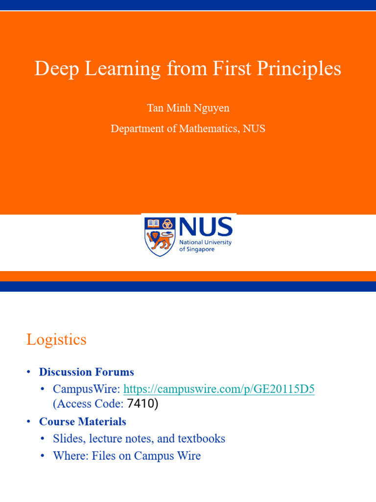 Lecture1 | PDF | Machine Learning | Computational Neuroscience