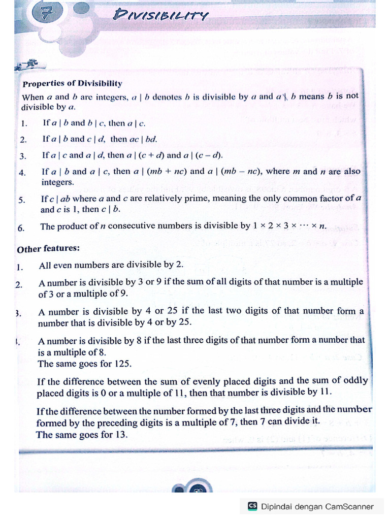 understanding divisibility | PDF