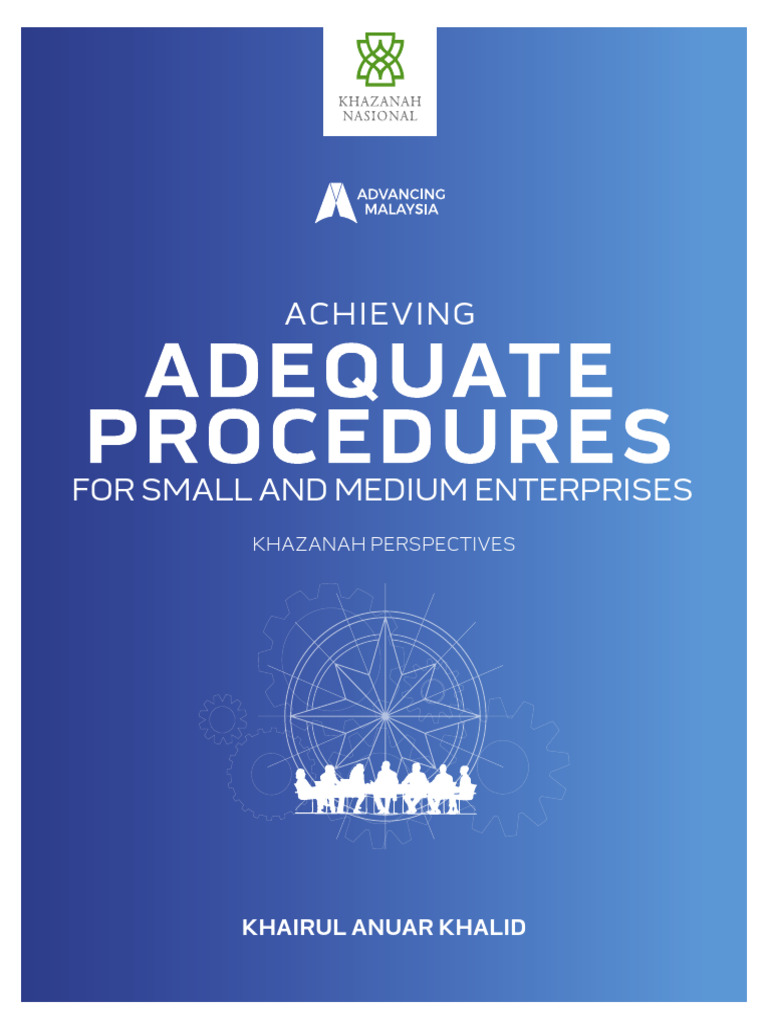 Adequate Procedures Guidance for SMEs | PDF | Risk | Small And Medium ...