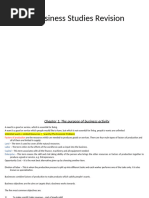 A-Level Business Studies Revision Notes | PDF