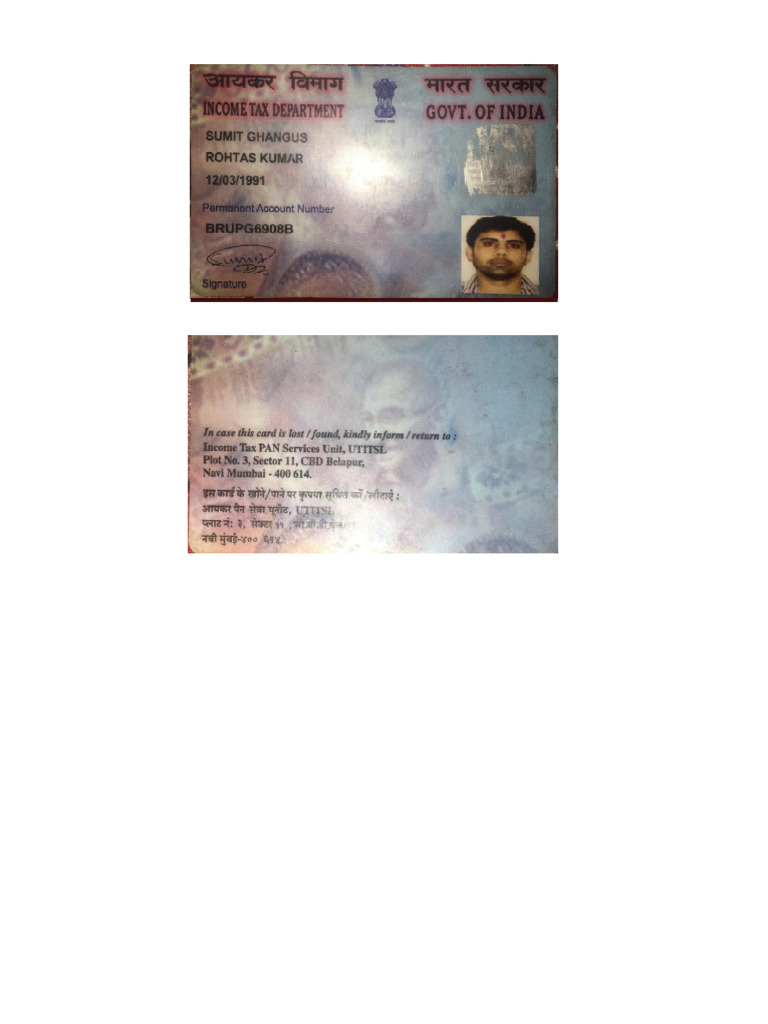 Pan Card | PDF