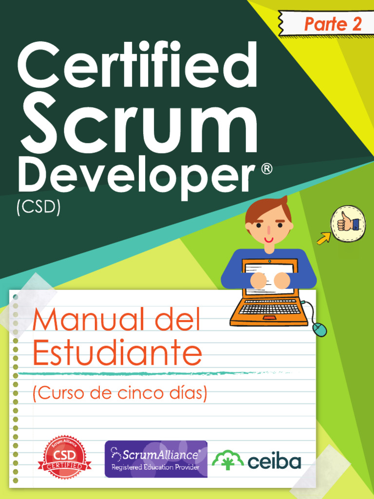 ESP CSD Manual Estudiante Parte 2 | PDF | Scrum (desarrollo de software) | Software