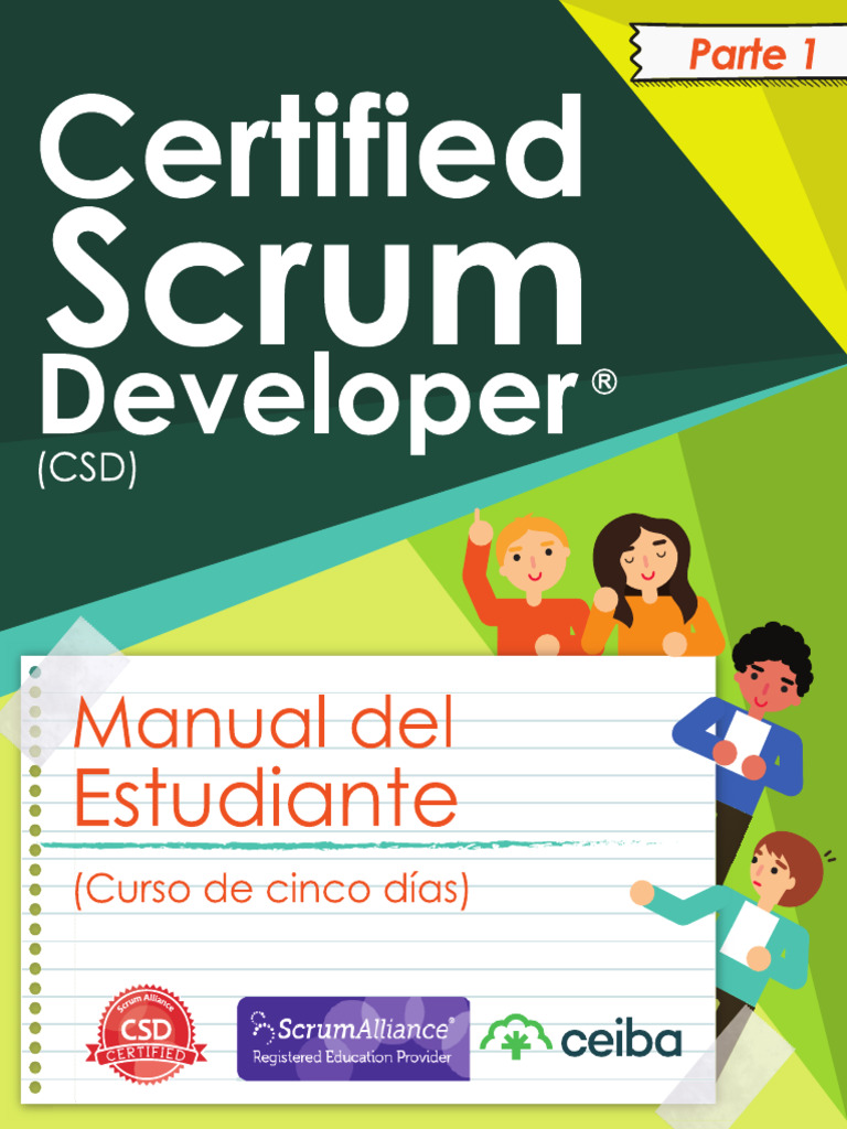 ESP CSD Manual Estudiante Parte 1 | PDF | Scrum (desarrollo de software ...