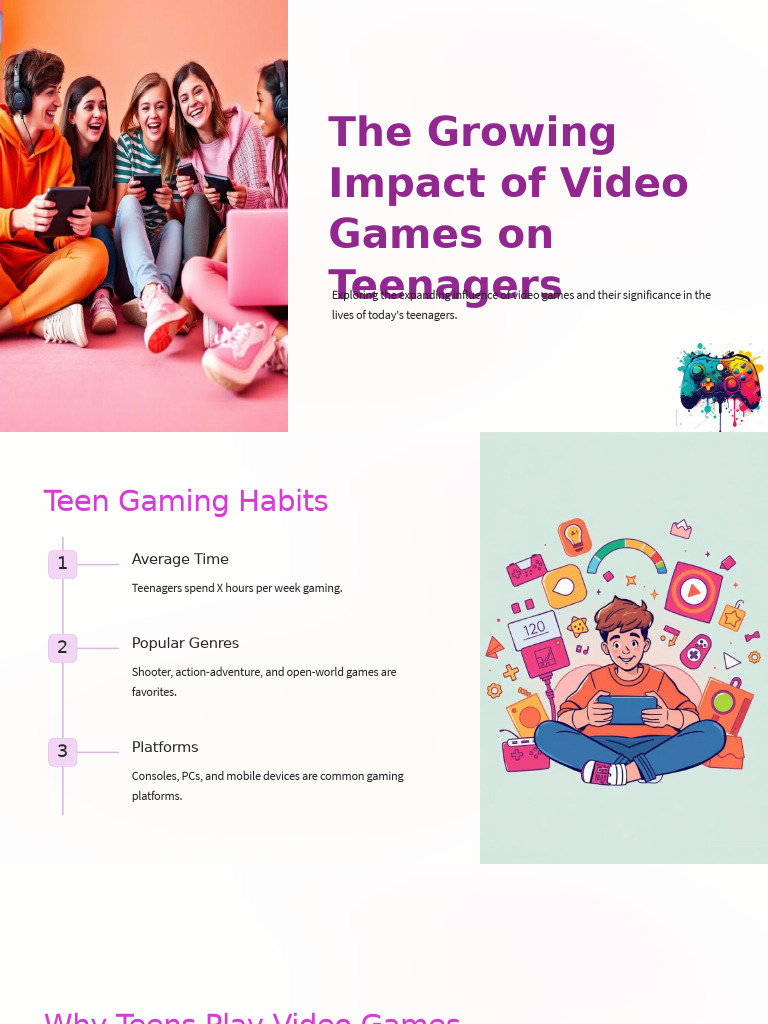 The Growing Impact of Video Games On Teenagers | PDF | Adolescence ...