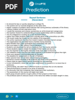 PTE Essay Template With Sample Answers | PDF | Essays | Reason