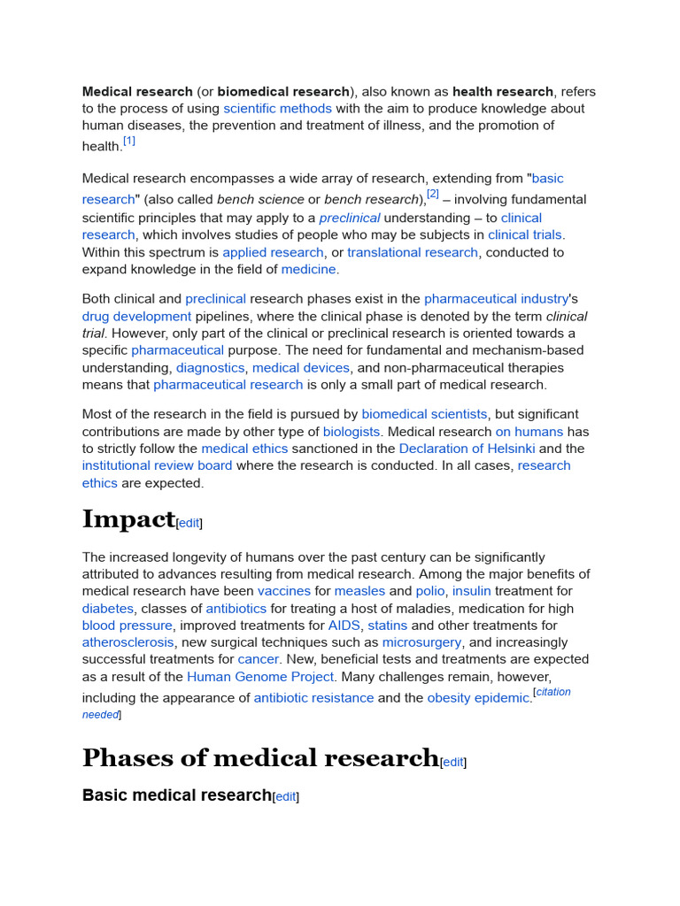 Biomedical Research - Cells and Evolution Plants and Humans | PDF ...