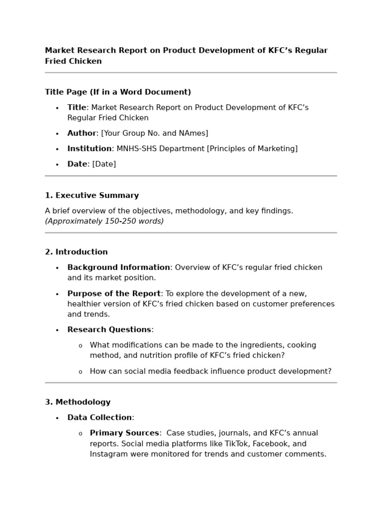 KFC Healthy Fried Chicken Research | PDF | Social Media | Popular ...