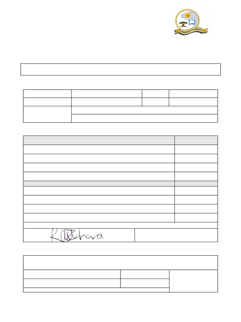 Mashava's Addition Modules Form | PDF