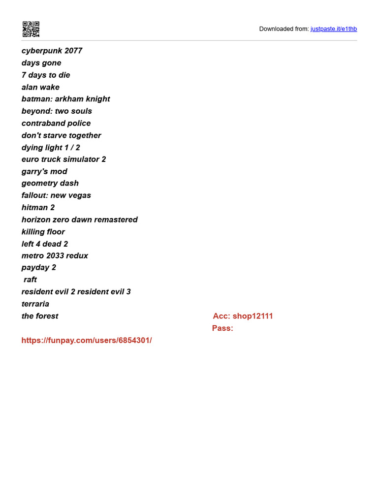 E1thb Justpasteit | PDF