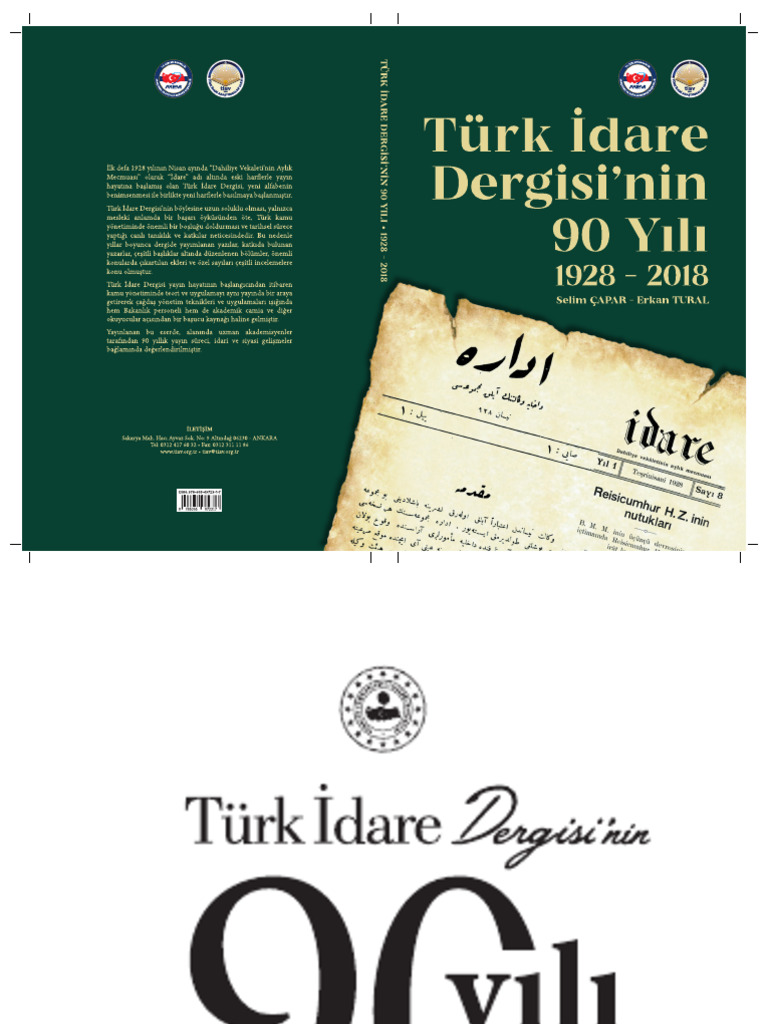 Tural Erkan Türk İdare Dergisi 1958 1972 | PDF